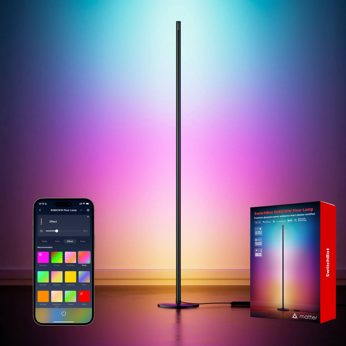 SwitchBot RGBICWW Floor Lamp – SwitchBot UK