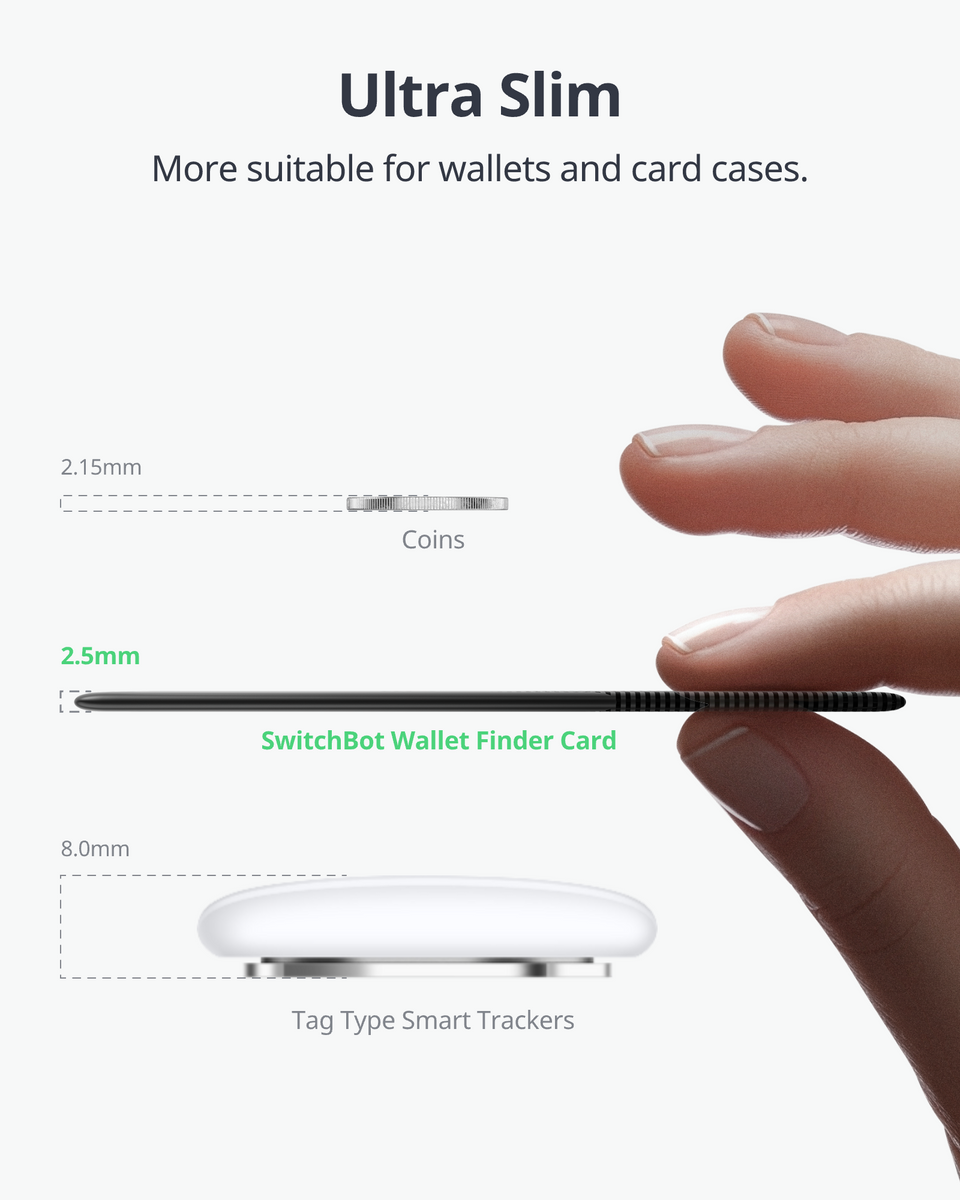 SwitchBot Wallet Finder Card: The Ultimate Smart Tracker – SwitchBot UK
