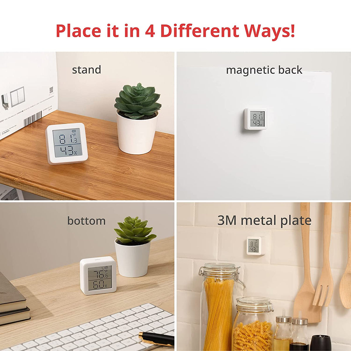 SwitchBot Meter | Smart Temperature & Humidity Monitor with IP65 Rating ...